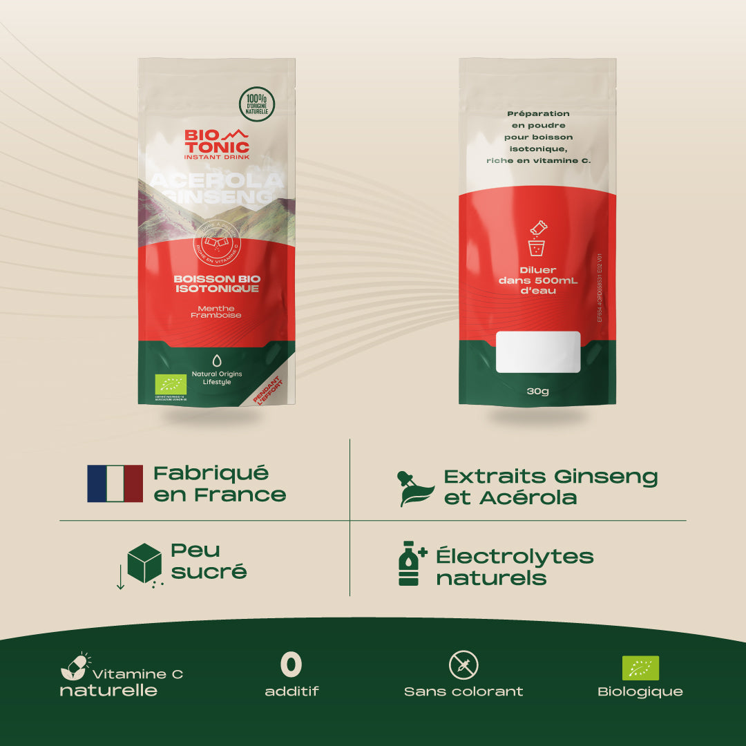 PACK PRÉPA SPORT – Natural Origins Lifestyle