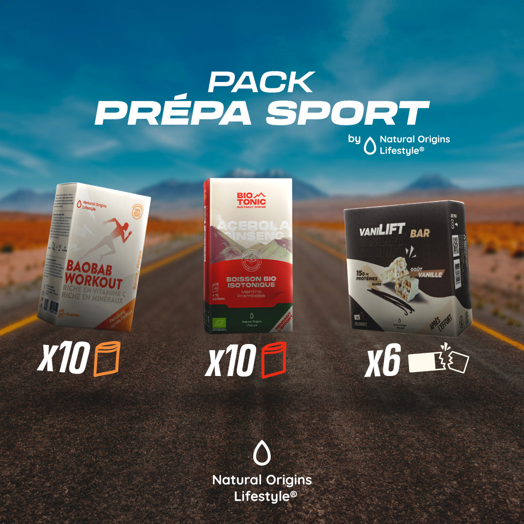 PACK PRÉPA SPORT – Natural Origins Lifestyle